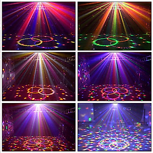 YouOKLight Disco Light, 9 Color LED Music Crystal Ball, Sound Activated, Remote Control, for Party, Home, Room, Dance, Birthday Gift, Kids Club