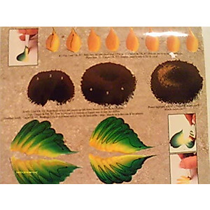 Donna Dewberry n//a Folk Art One Stroke Reusable Teaching Guide-Sunflower