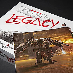 Hasbro Gaming Avalon Hill Risk Legacy Strategy Tabletop Game, Immersive Narrative Game, Miniature Board Game for Ages 13 and Up, for 3-5 Players