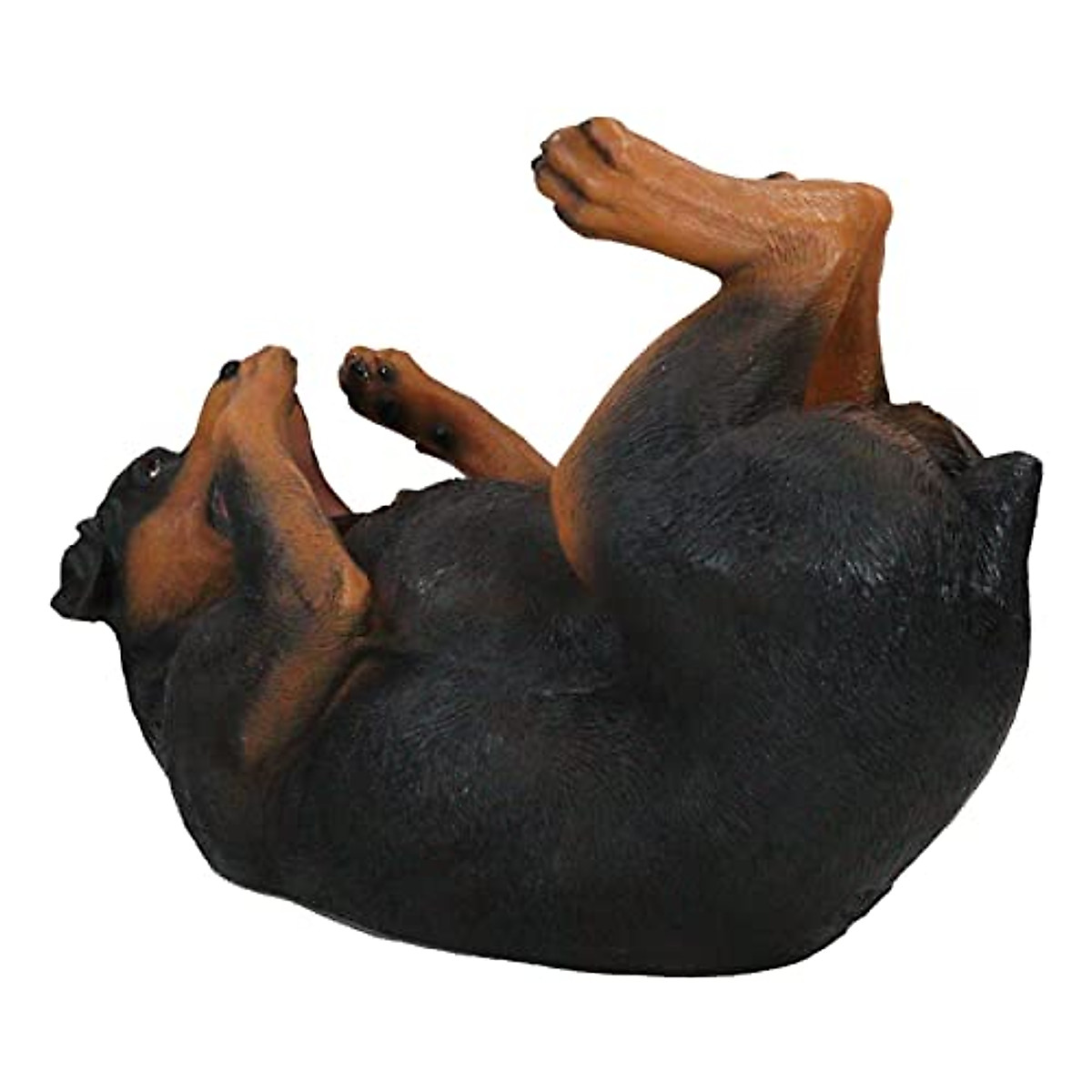 Ebros Lifelike Purebreed Pedigree Canine Adorable Rottweiler Butcher's Dog Wine Bottle Holder Figurine Statue As Kitchen Wine Cellar Centerpiece Decor Storage Organizer (Rottweiler)