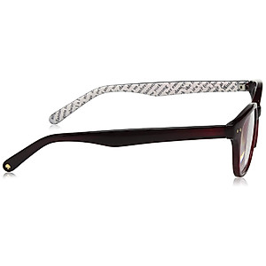 Kate Spade New York Women's Rebecca2 Rectangular Reading Sunglasses, Ople Burg, 49 mm + 1.5