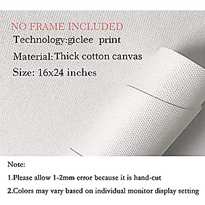 Pennclys Henri Matisse Wall Art Canvas - Matisse Cutout Art Print Matisse Pictures Matisse Cut out Flower Henri Matisse Exhibition Poster 16x24 Inch (set of 2) Unframed