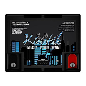 Kinetik hc1200-blu 12v 1200 watt Battery for taramps ta 1000d-2 ohms