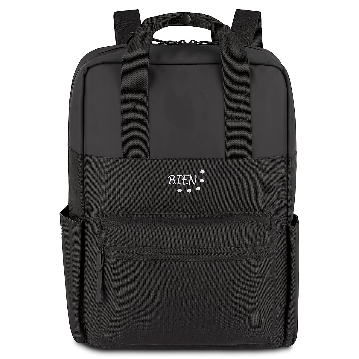 BIEN - Smart Backpack - Oslo backpack 19L-Vol. Laptop compartment water-resistant weight: 0.88 kg luggage strap security pocket water bottle compartment slim design (black)