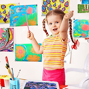 Wings Giant Water Marbling Paint Kit with Individual Powder, Art Kits for Kids, Marbling Paint Kit, Marbling Kit for Girls & Boys, Arts and Crafts Kit Ideas for Girls Boys Ages 8-12 Kids Activities