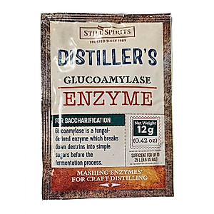 2x Still Spirits Distillers Glucoamylase Enzyme 12g for 25L Gluco-Amylase