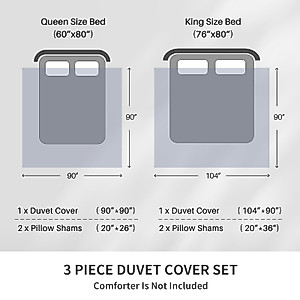 Bedduvit 100% Cotton Duvet Cover Queen Size - Purple Damask Queen Duvet Cover Set, Soft Cozy Paisley Pattern All Season Bedding Comforter Sets with Zipper Closure & 8 Ties (90"x90")