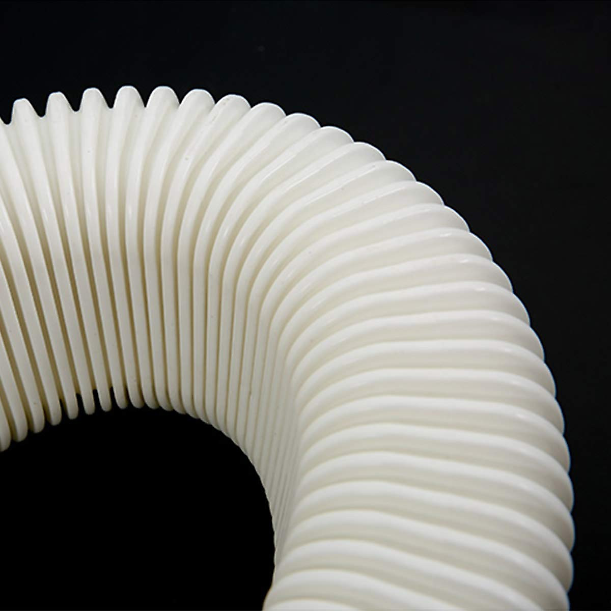 LBG Products 3" Flexible Pipe,Accessories of Decorative PVC Line Set Cover Tubing Kit for Central Air Conditioner, Heat Pump, Ductless Mini Split