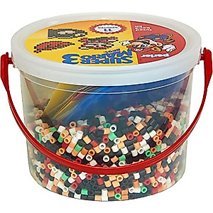 Perler Craft Bead Bucket Activity Kit, 5003 pcs, Super Mario Brothers - 80-42947