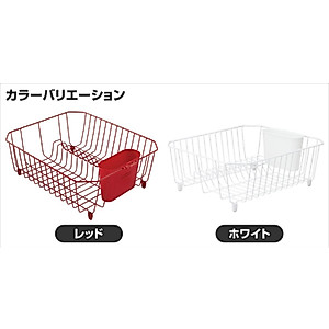 DISH DRAINER 12.4X14 BLK