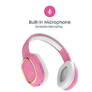 Packed Party Wireless Pink Bluetooth Headphones (Pink)