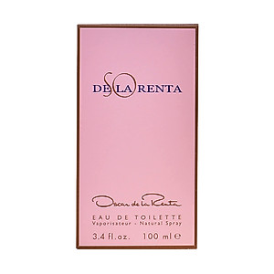 Oscar de la Renta So de la Renta Eau de Toilette Perfume Spray for Women, 3.4 Fl. Oz.