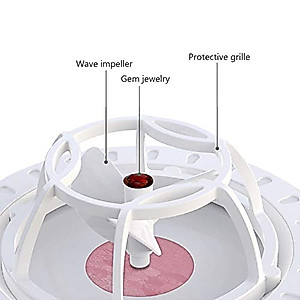 Mini Ultrasonic Dishwasher Multifunctional Household USB Portable Compact Dish Washing Machine for Small Apartment Office and Home Kitchen(Red)