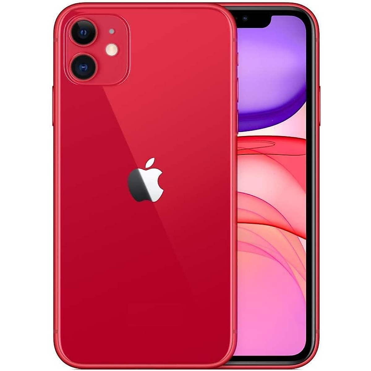 Apple iPhone 11, US Version, 64GB, Red - T-Mobile (Renewed)