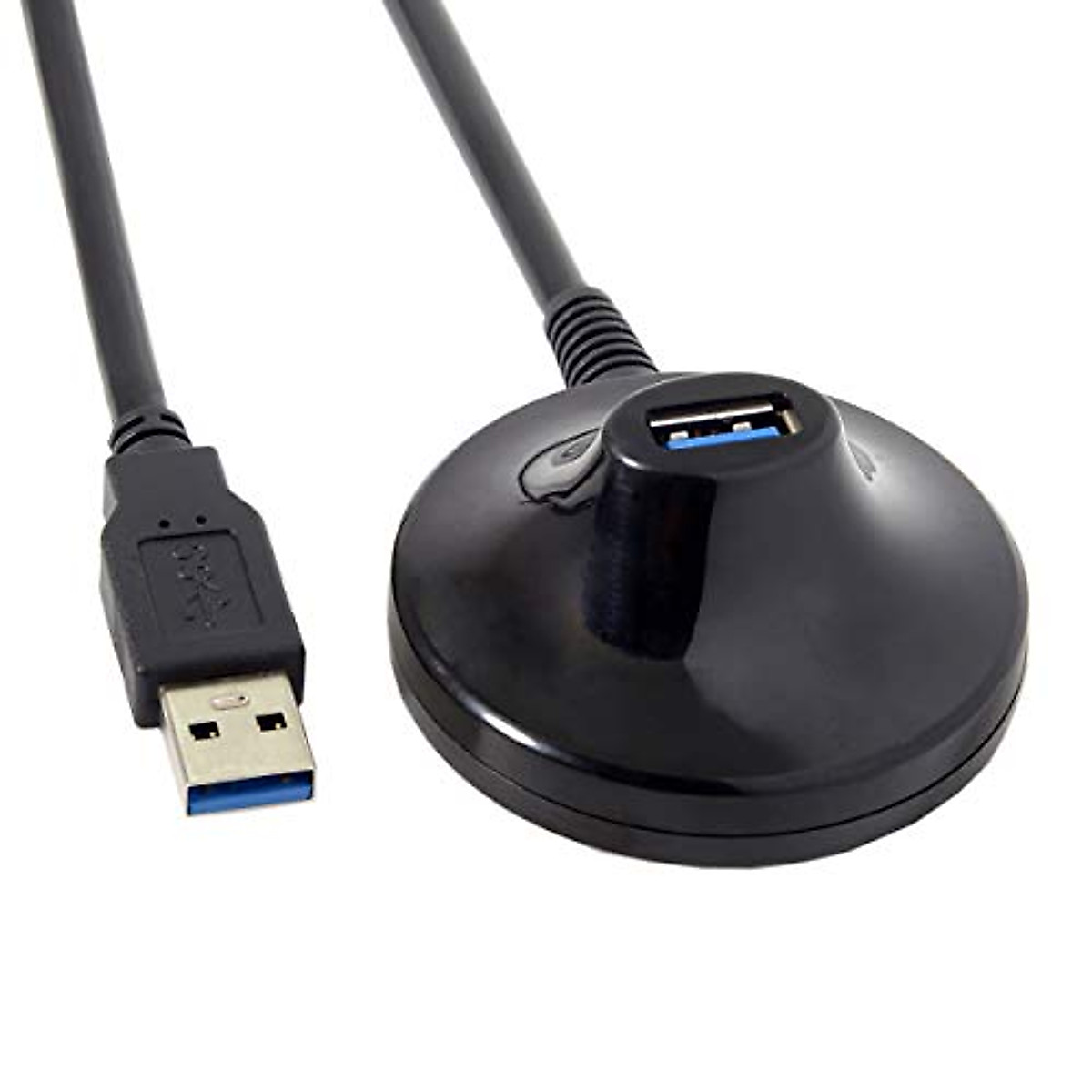 Cablecc USB 3.0 Type-A Male to Female Extension Dock Station Docking Cable 0.8m