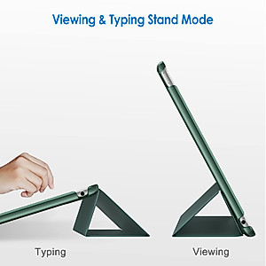 JETech Case for iPad Air 2 (2nd Generation), Smart Cover Auto Wake/Sleep (Misty Blue)