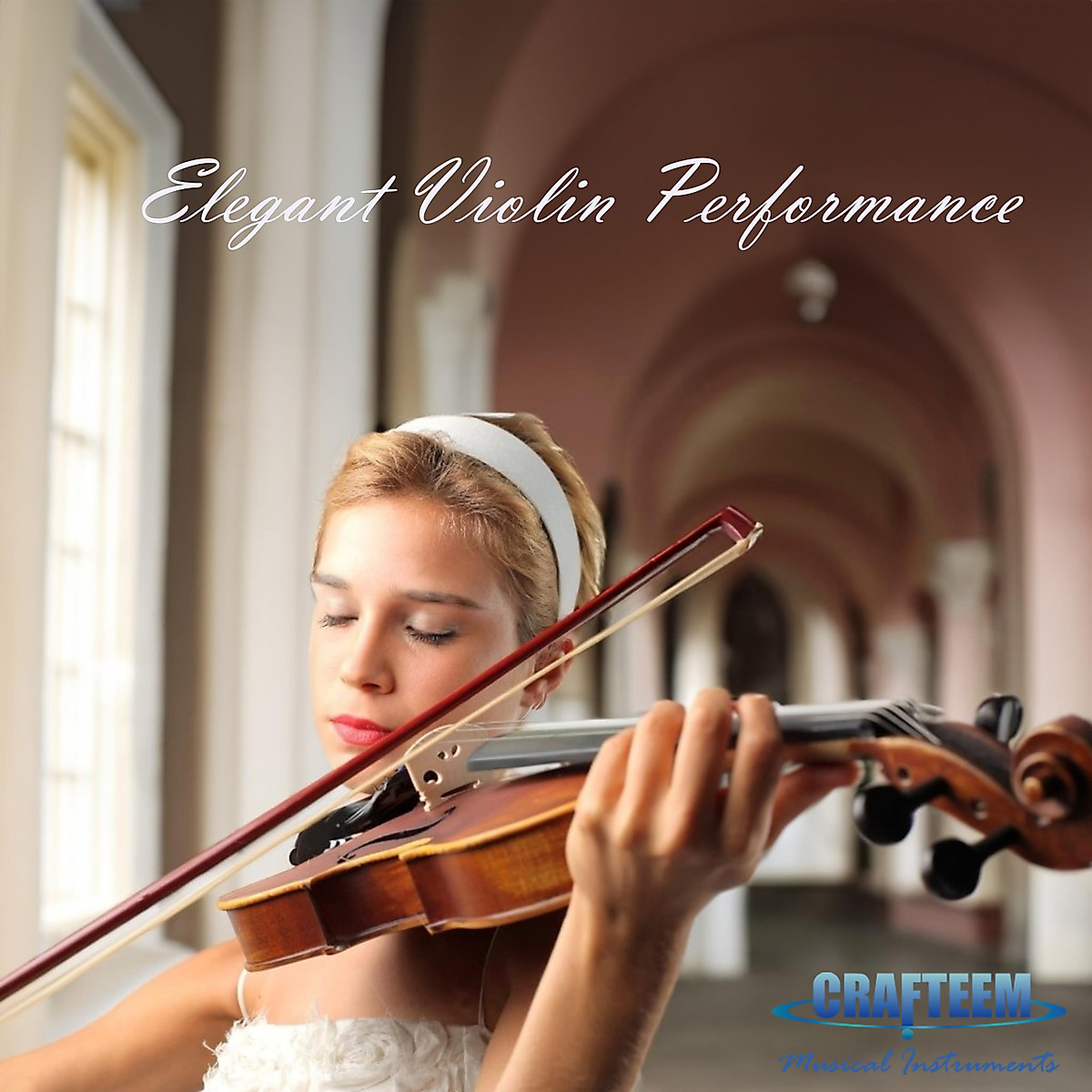 Crafteem Handcrafted Premium Violin Outfit for Kids Beginner, Student, and Adults -Perfect Your Sound and Unlock Your Musical Potential with Confidence.