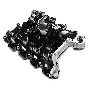 A-Premium Engine Upper Intake Manifold W/Gasket [SOHC, 8Cyl 4.6L] Compatible with Ford E-150, E-250 2007-2008, F-150 2007-2008, Lobo 2007-2008, Replace for# 019495456162