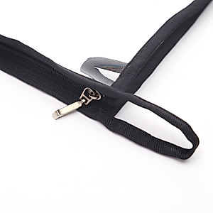 Augbunny Multi-purpose Waterproof Clear Vinyl Zippered Organizer Toiletry Cosmetics Makeup Bag Pouch 4-pack