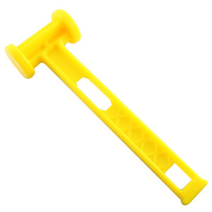 JCBIZ Camping Tent Stake Mallet Plastic Heavy Duty Tent Stakes Pegs Mallet with Puller Hook for Backpacking Camping Hiking Outdoor Accessories