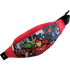 Avengers Little Boy Fanny Pack - Kids Phone Pouch Waist Bag