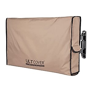 ULTCOVER Waterproof Outdoor TV Cover for 28-32 inch Outside Flat Screen Televisions with Mounts and Stands
