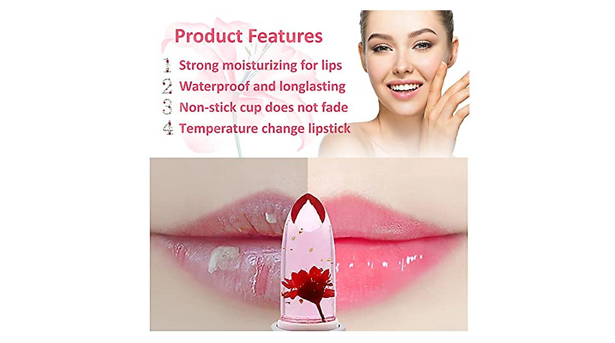 2 Pack Magic Color Changing Crystal Lipstick Set