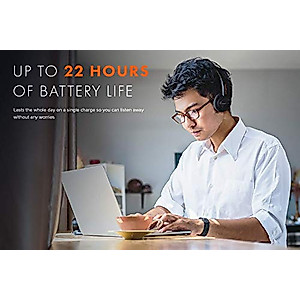 Sound Blaster JAM V2 On-Ear Lightweight Bluetooth 5.0 Wireless Headphones with USB-C, Low Latency, HD, Multipoint Connectivity, Voice Detection and Noise Reduction, 22 Hours Battery Life (Renewed)