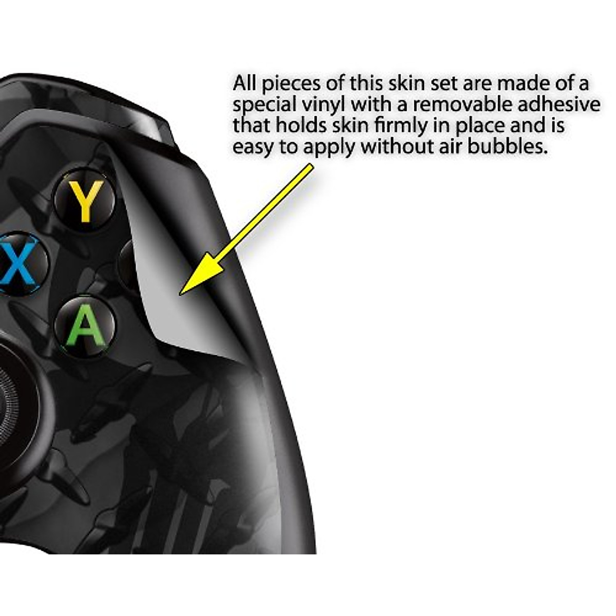 WraptorSkinz Decal Style Vinyl Skin Wrap compatible with XBOX One Original Wireless Controller War Zone - (CONTROLLER NOT INCLUDED)