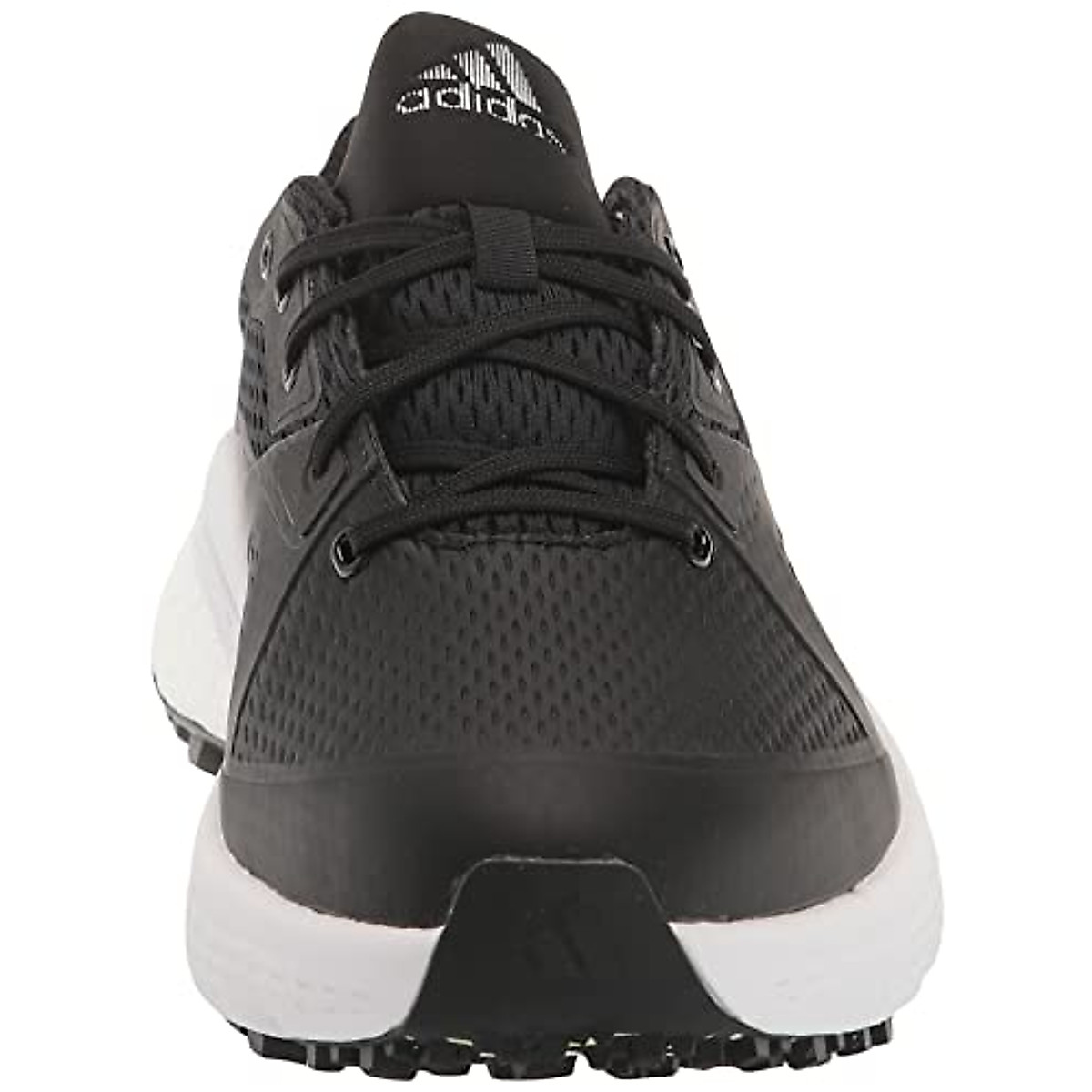 adidas Men's SOLARMOTION Golf Shoe, Core Black/FTWR White/Pulse Lime, 12