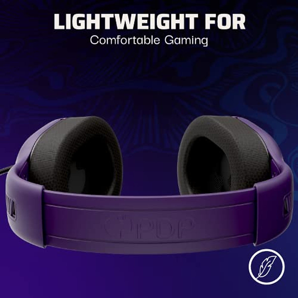 PDP AIRLITE Pro Wireless Headset with Mic for Xbox Series X|S, Xbox One, Windows 10/11 - Purple Fade (Only at Amazon)