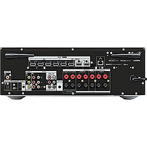 Sony STR-AN1000 7.2 Channel Home Theater 8K A/V Receiver Bundle with Deco Essentials Speaker Banana Plugs 5 Pairs, 100ft Long 16 AWG Speaker Wire and 1 YR CPS Enhanced Protection Pack