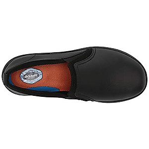 Dr. Scholl's Shoes Women's Just Start Slip-Resistant Slip On, Black, 8 Wide