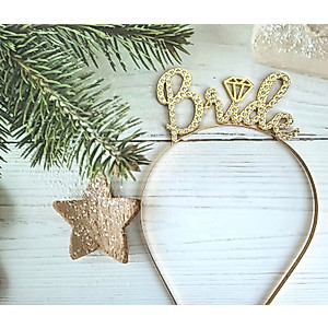 Bride To Be Sash Headband Kit Green Bridal Shower Decorations Glitter Bridal Party Wedding Shower Party Decorations Favors