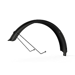 TST Electric Bike Mud Guard Hardcore Bike Front and Rear Fender Set Compalicateble for 26" x 4.0/27.5" x 2.25 Bicycle Fenders Black