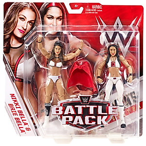 WWE Nikki Bella and Brie Bella Action Figure, 2-Pack