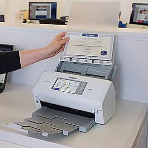 Brother ADS-4700W Professional Desktop Scanner with Fast Scan Speeds, Duplex, Wireless, and Large Touchscreen