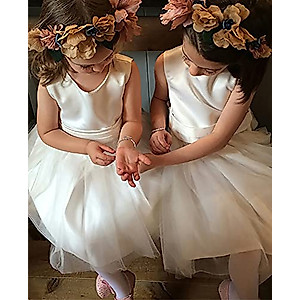 IEFSHINY Flower Girl Gifts Bracelet, Wedding Gifts for Flower Girl Wedding Bracelet for Litter Girl Flower Girl Gifts from Bride Flower Girl Wedding Gift Pink