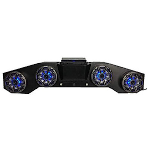 CAN AM X3 RGB Maverick Stereo Radio Kicker 4 Speaker BT Sound bar