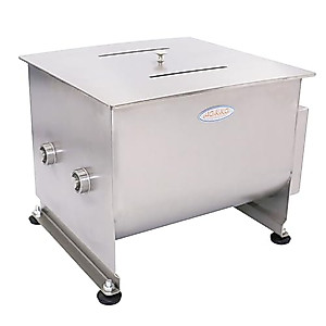 Hakka 30lb/15L Double Axis Manual Meat Mixer