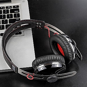 SOULWIT Earpads Replacement for Sennheiser Momentum On-Ear 1, On-Ear 2, On-Ear HD1 Headphones, Ear Pads Cushions with Noise Isolation High-Density Foam