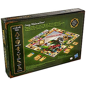 Monopoly Legend of Zelda Collectors Edition Board Game Ages 8 & Up (Amazon Exclusive)