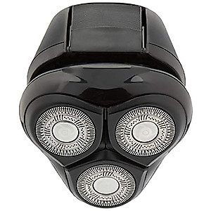 Remington PR1335B R3000 Series Men's Electric Razor with Precision Plus Heads Stubble Attachment Included Black, Black/Blue, 1 Count