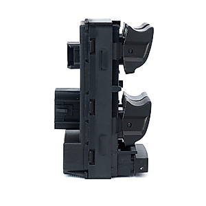 Driver Side Power Window Switch - Compatible with Chevrolet, GMC Vehicles - 2007-2015 - Silverado 1500, 2500HD, Sierra 3500HD, Traverse, HHR - Replaces 25951963, 20945129, 25789692, D1954F, D1954F129
