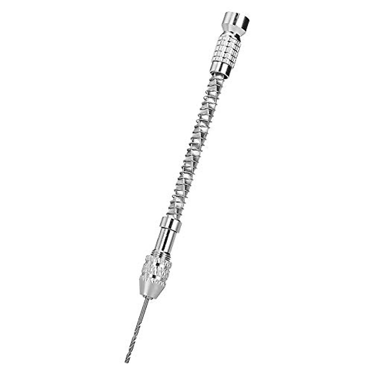 Marvellous Micro Screw Extractor, Mini Portable Small Hand Drill with 20pcs Drill Bits Tool Set Countersink Drill Bits Can Clip 0.8-3.0mm Drill Bits