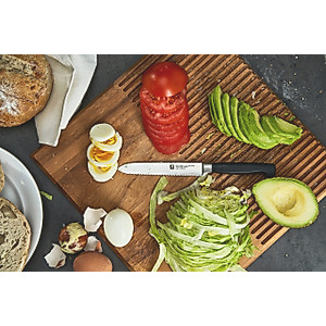 Zwilling Four Stars Utility knife, Silver/Black