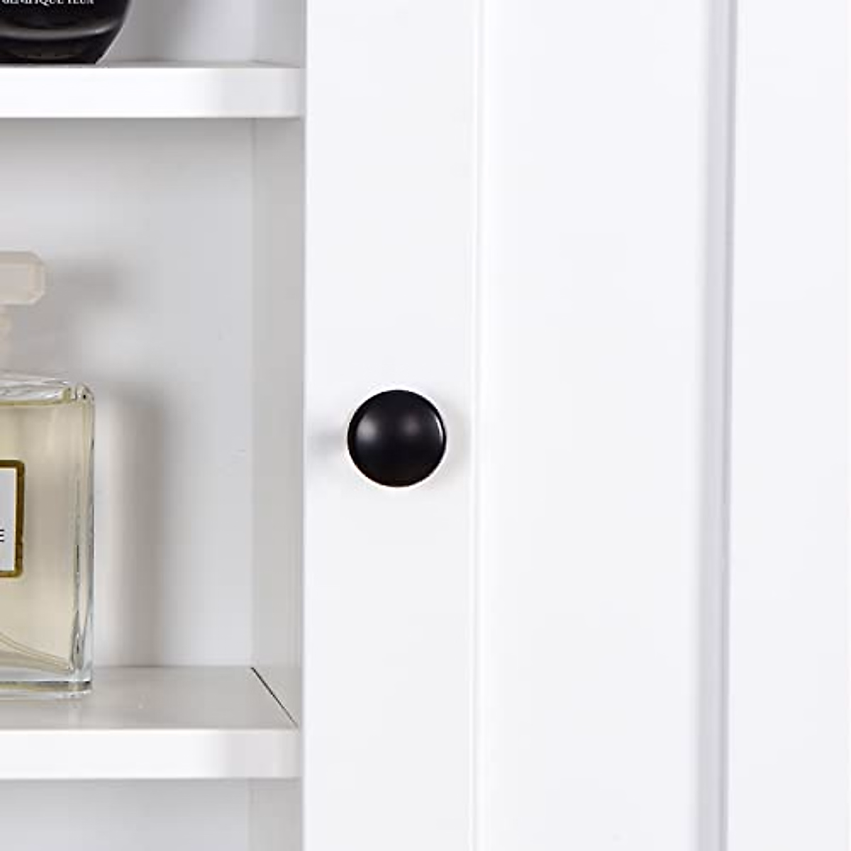 DKLGG Farmhouse Bathroom Cabinet Wall Mounted, Wood Medicine Cabinet Shelves for Bathroom with Sliding Barn Door, Hanging Wall Cabinet for Bathroom, Kitchen - 20.8'' L x 5.7'' W x 20'' H