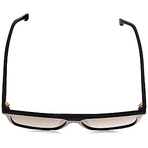 Carrera Men's Male Sunglass Style 172/N/S Rectangular, Black/Brown Gradient, 58mm, 14mm