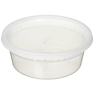 Reditainer 8 oz. Deli Food Containers w/Lids - Pack of 40 - Food Storage