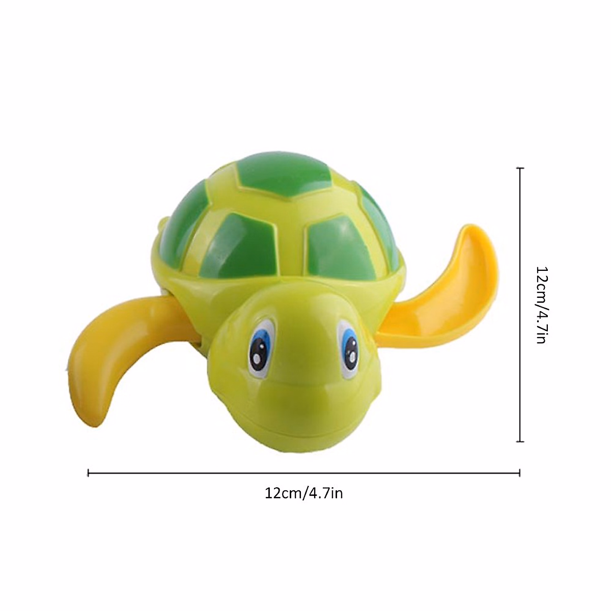Dmeixs Cute Turtle Baby and Toddler Bath Wind Up Toys 3 Pack